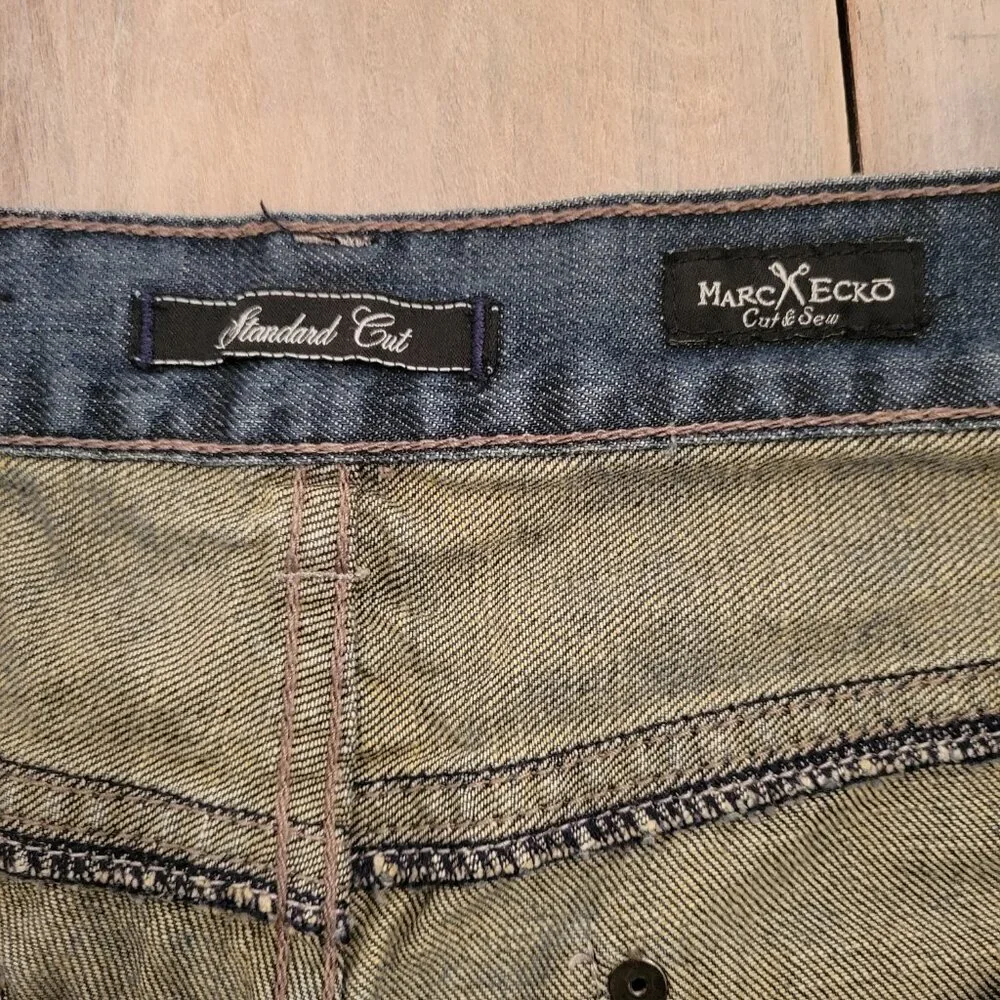 Marc Ecko | Jeans | Marc Ecko Cut Sew Jeans Mens Size 36 Boot Cut Denim ...